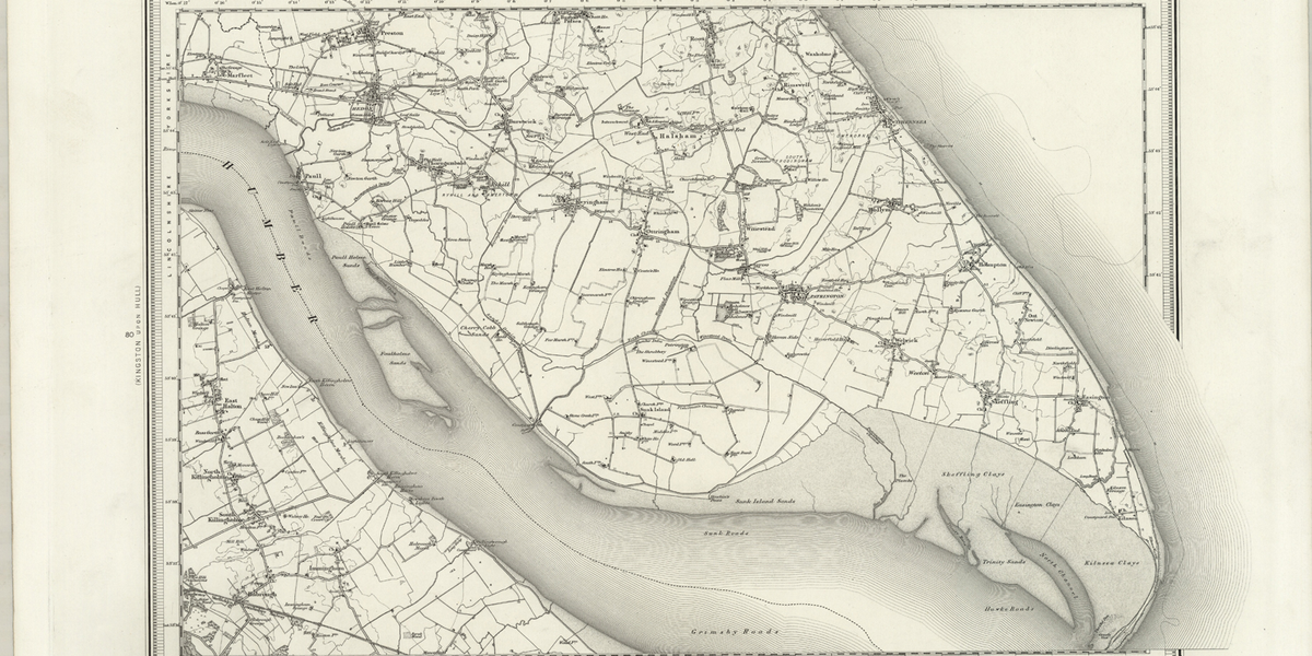 1890 Collection - Patrington (Hornsea) Ordnance Survey Map– I Love Maps