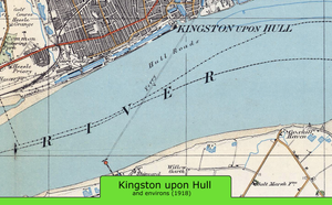 Kingston upon Hull and Environs Ordnance Survey Map 1920– I Love Maps
