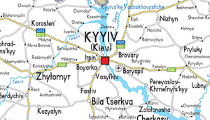Ukraine Road Map– I Love Maps