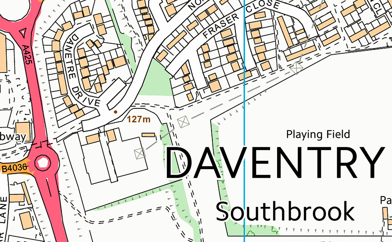 Daventry Street Map– I Love Maps