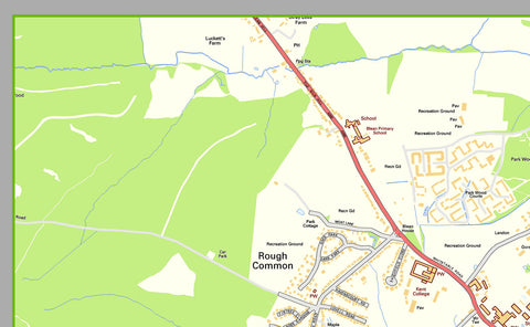 Canterbury Street Map | I Love Maps