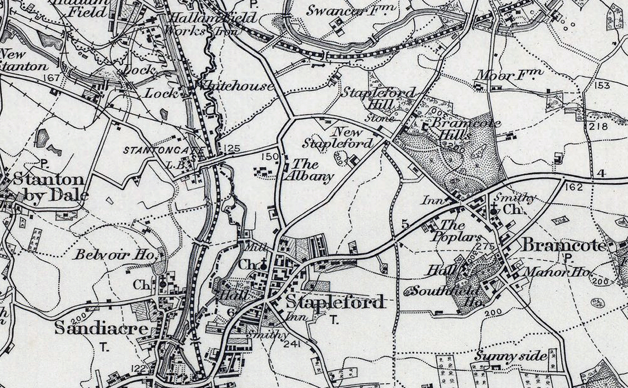 Derby 1854 Ordnance Survey Map– I Love Maps