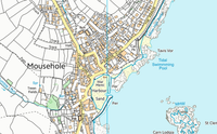 Penzance, Newlyn and Mousehole Coastal Area Map– I Love Maps