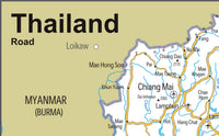 Thailand Road Map– I Love Maps
