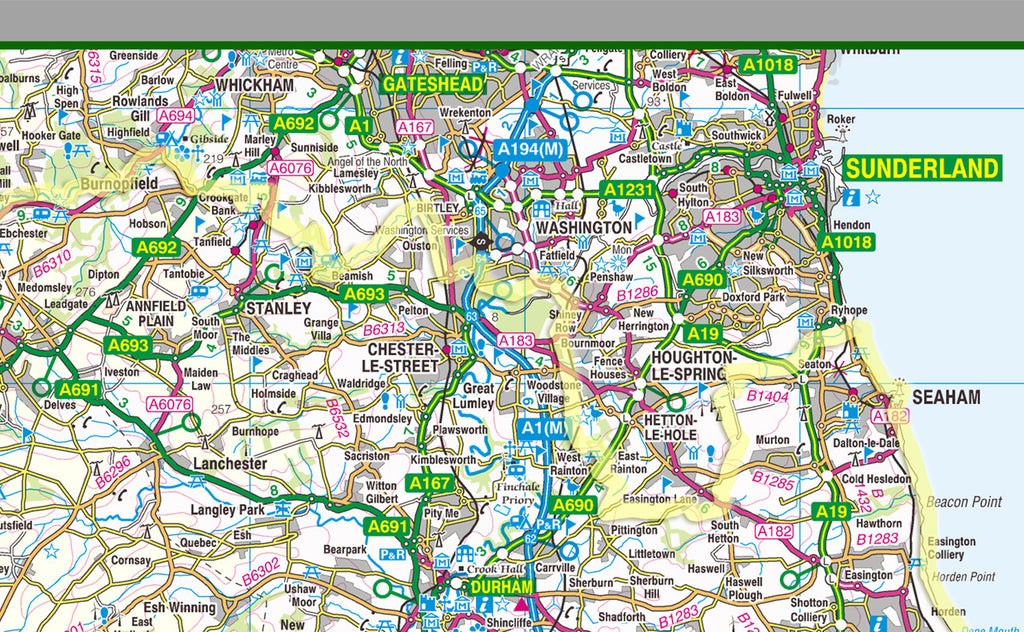 Durham County Map | I Love Maps