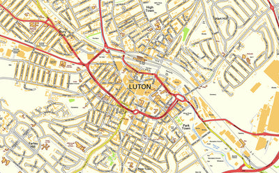 Luton Street Map– I Love Maps