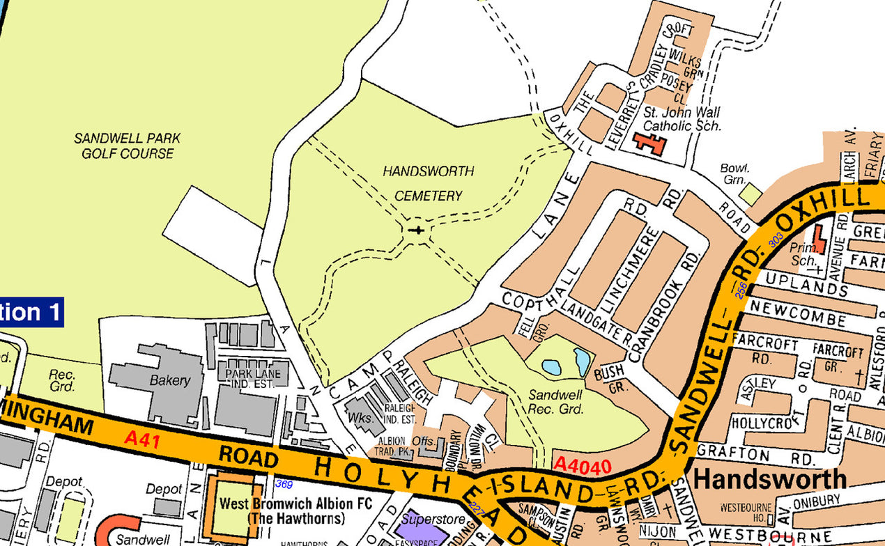 Birmingham 10k x 10k A-Z Map– I Love Maps