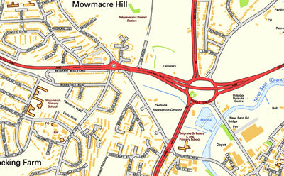 Leicester City Centre Street Map– I Love Maps