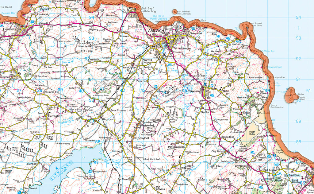 Isle Of Anglesey County Map | I Love Maps