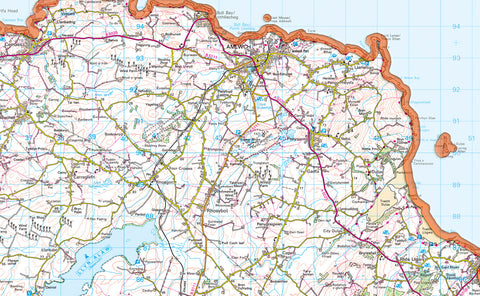 Isle Of Anglesey County Map | I Love Maps