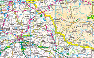 Exmoor National Park Map– I Love Maps