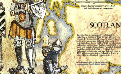 Map of Medieval Britain | I Love Maps