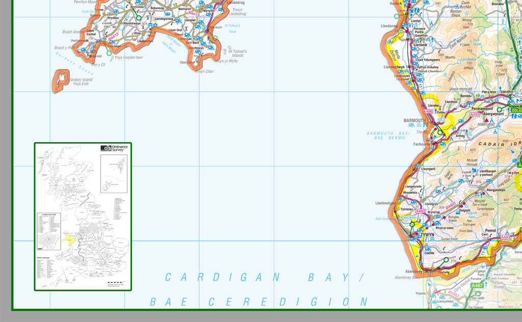 Gwynedd County Map | I Love Maps