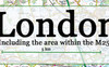 London Within the M25 Map | I Love Maps