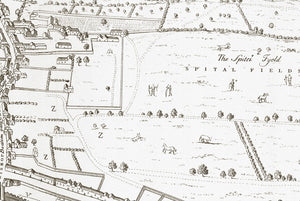 Map Of London By Ralph Aggas 1560– I Love Maps