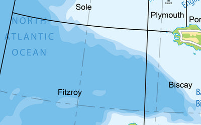 United Kingdom Shipping Forecast Map– I Love Maps