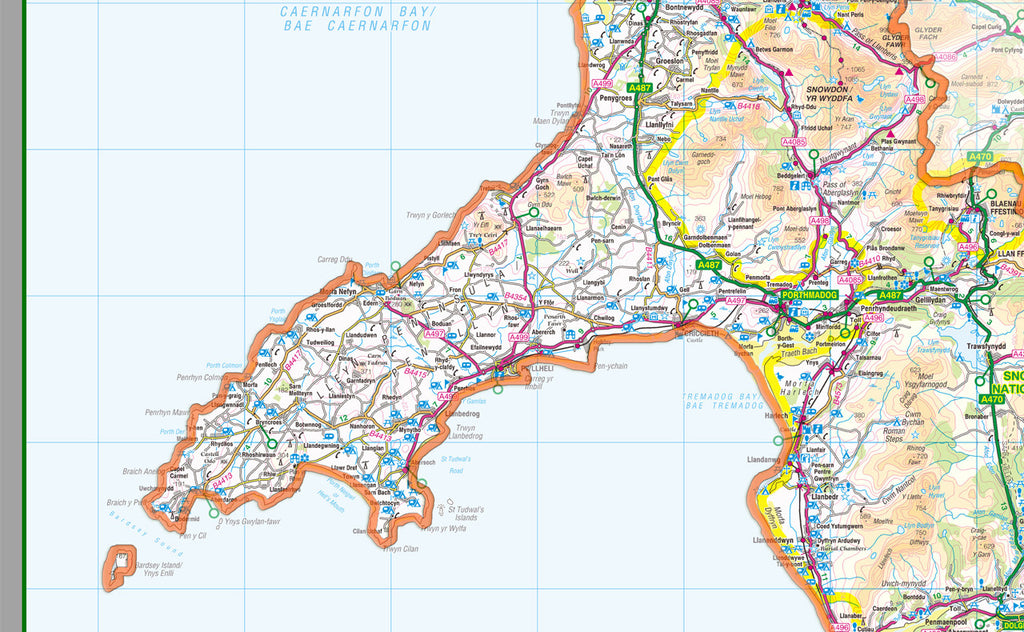 Gwynedd County Map | I Love Maps