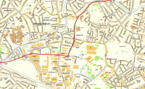 Wolverhampton Street Map | I Love Maps