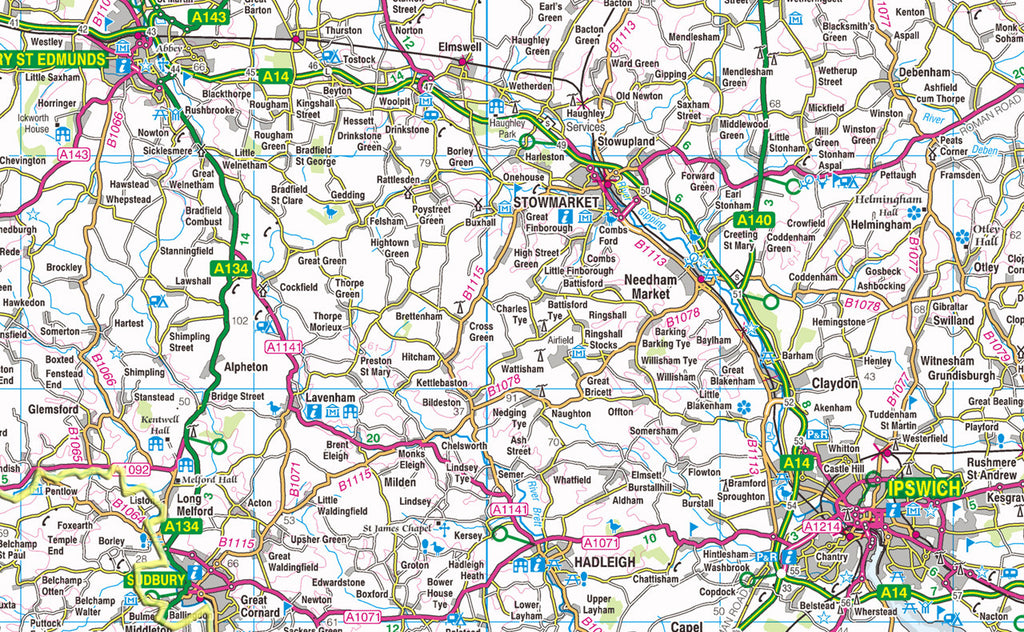 Suffolk County Map | I Love Maps