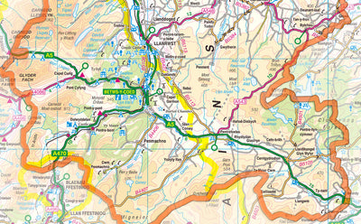 Conwy County Map– I Love Maps