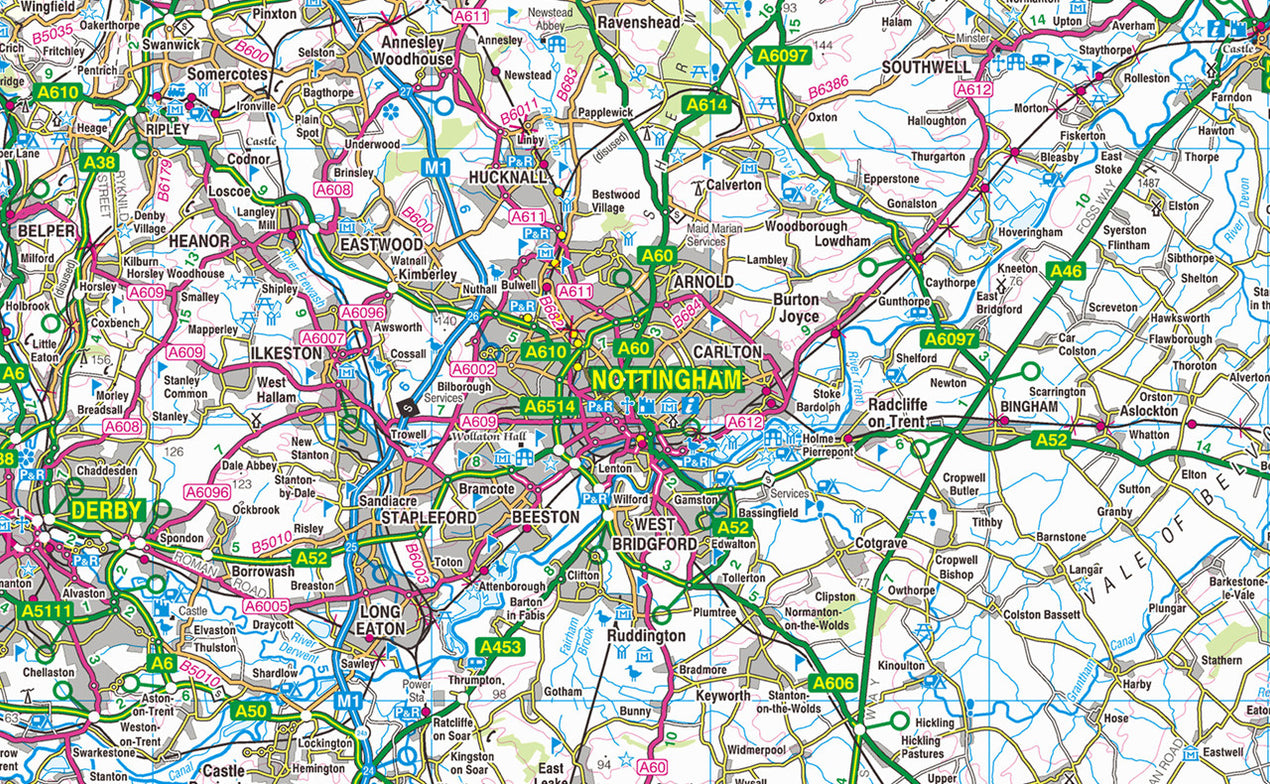 The Midlands Map– I Love Maps