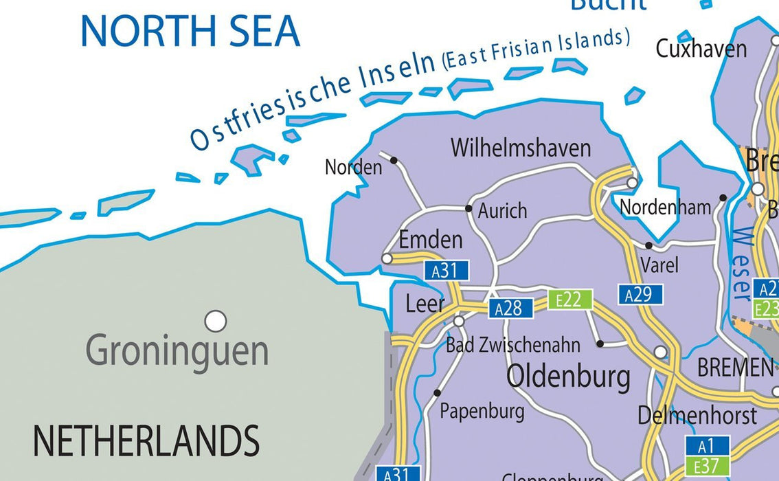 Germany Political Map– I Love Maps