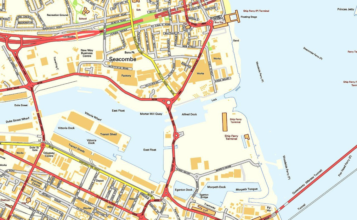 Liverpool City Centre Street Map– I Love Maps