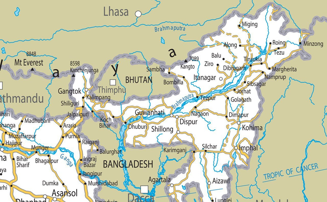 India Road Map– I Love Maps