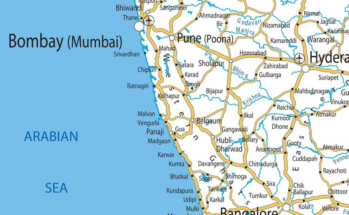 India Road Map– I Love Maps
