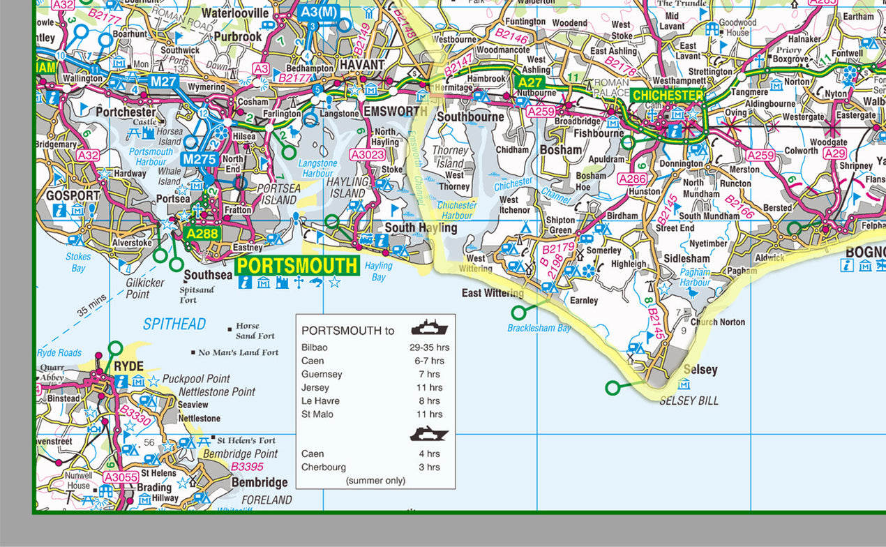 West Sussex County Map– I Love Maps