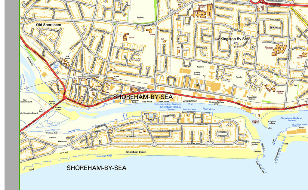 Brighton Street Map | I Love Maps