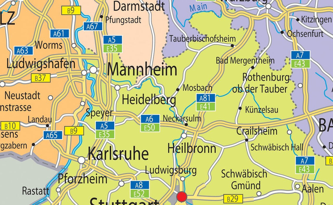 Germany Political Map– I Love Maps
