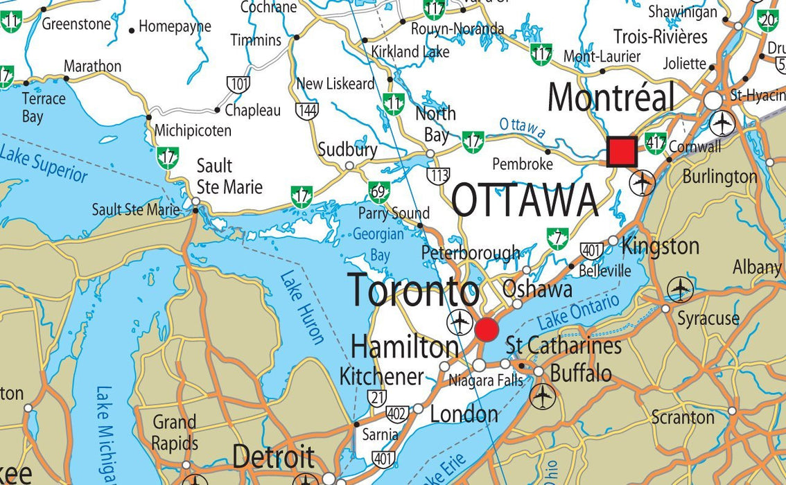 Canada Road Map– I Love Maps