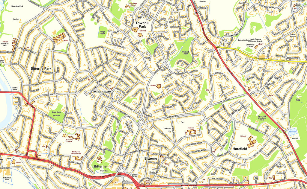 Southampton Street Map | I Love Maps