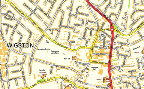 Leicester City Centre Street Map– I Love Maps