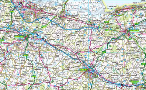 Kent County Map | I Love Maps