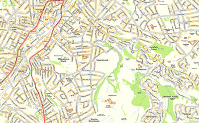 Sheffield Street Map– I Love Maps
