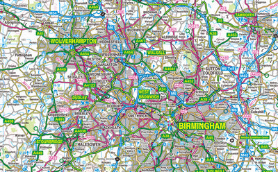 The Midlands Map– I Love Maps