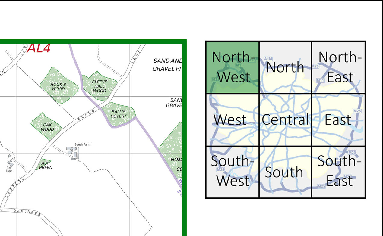 Sheet 1. London North West– I Love Maps
