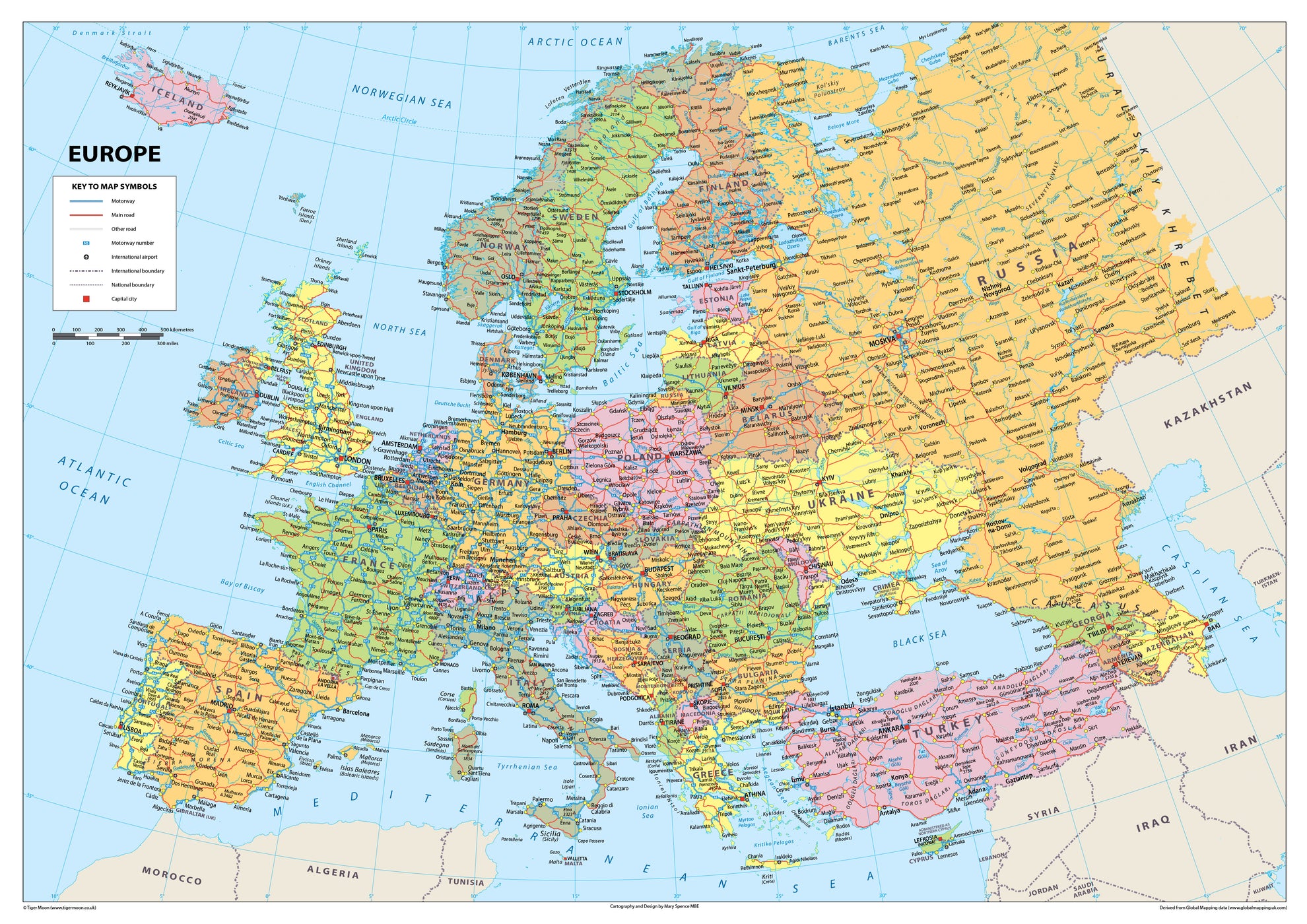 Map of europe– I Love Maps