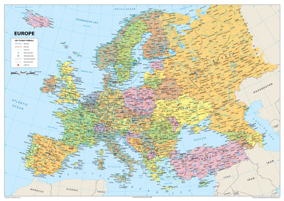 Map of europe– I Love Maps