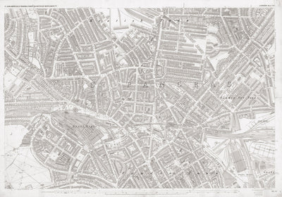 London 1872 Ordnance Survey Map - Sheet XVI - St Pancras– I Love Maps