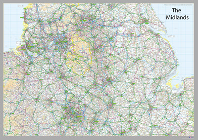 The Midlands Map– I Love Maps
