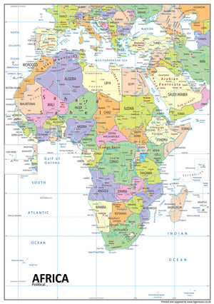Africa Political Map– I Love Maps
