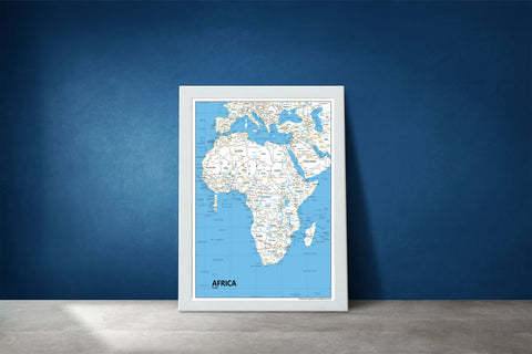 Africa Road Map | I Love Maps