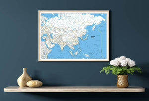 Asia Road Map– I Love Maps