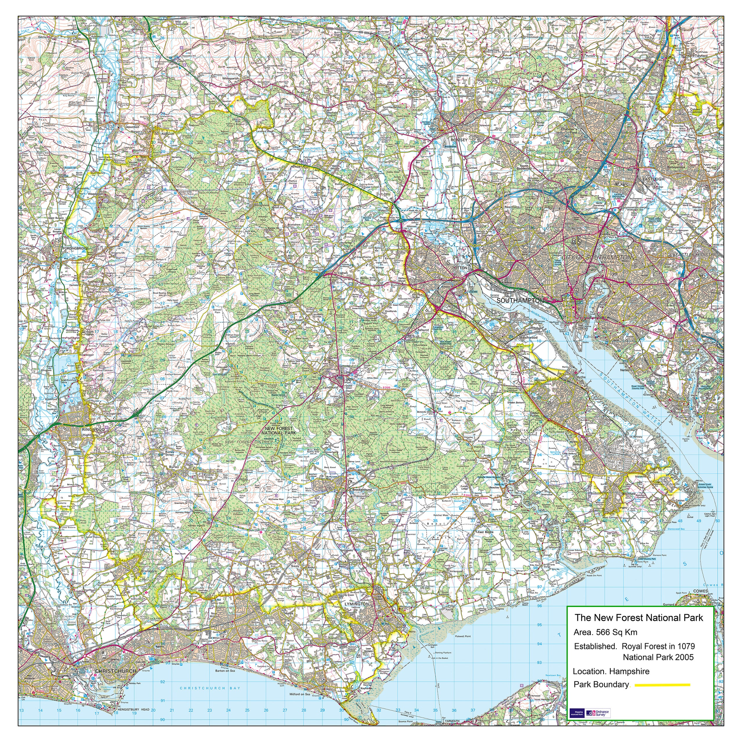 The New Forest National Park– I Love Maps