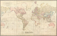 1768 - World Map by James Cook– I Love Maps